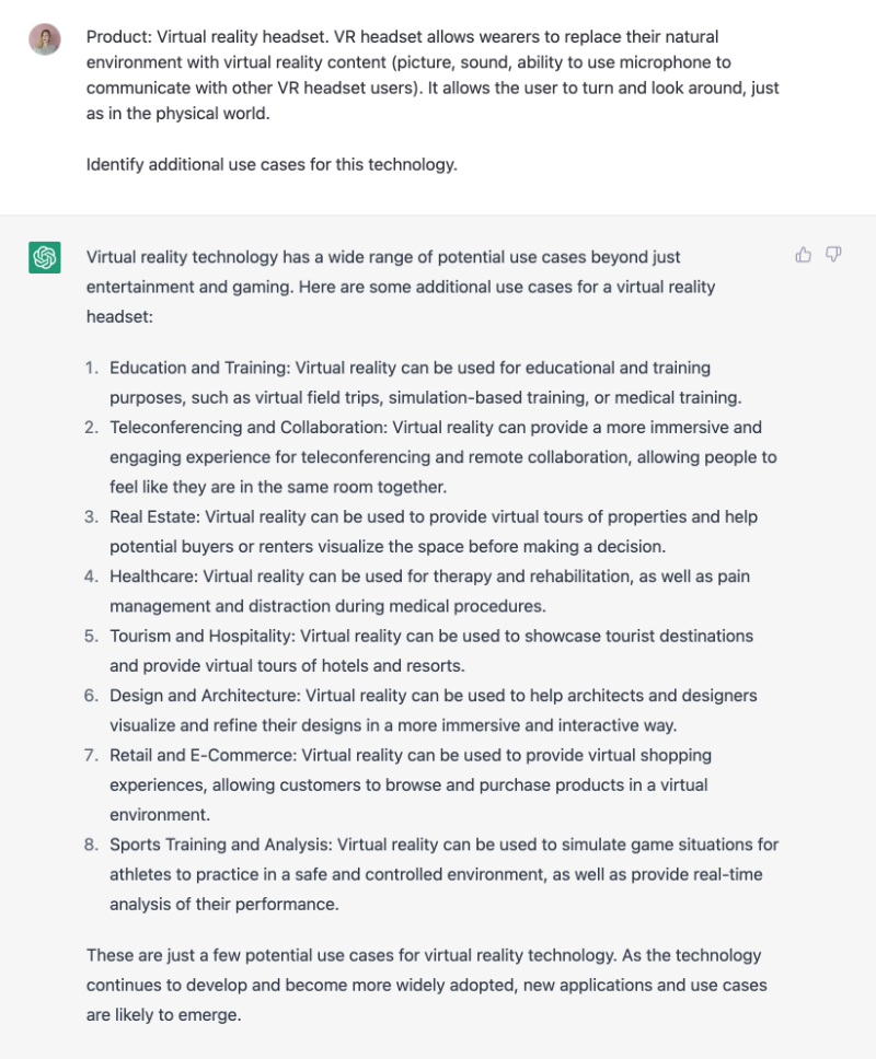 Top 10 ChatGPT examples and use cases for startups