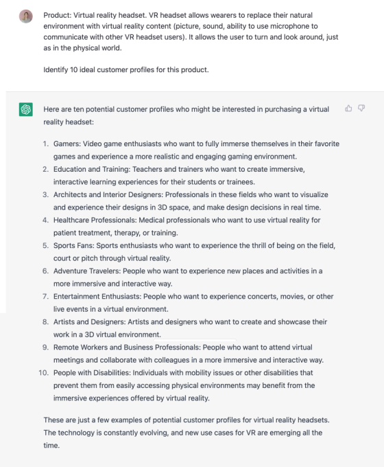 Top 10 ChatGPT examples and use cases for startups